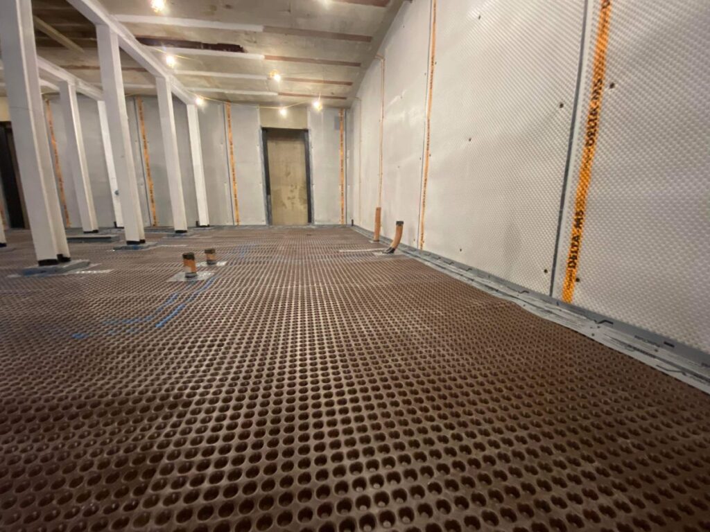London Cavity Drain Membrane Installation | RB Waterproofing Ltd